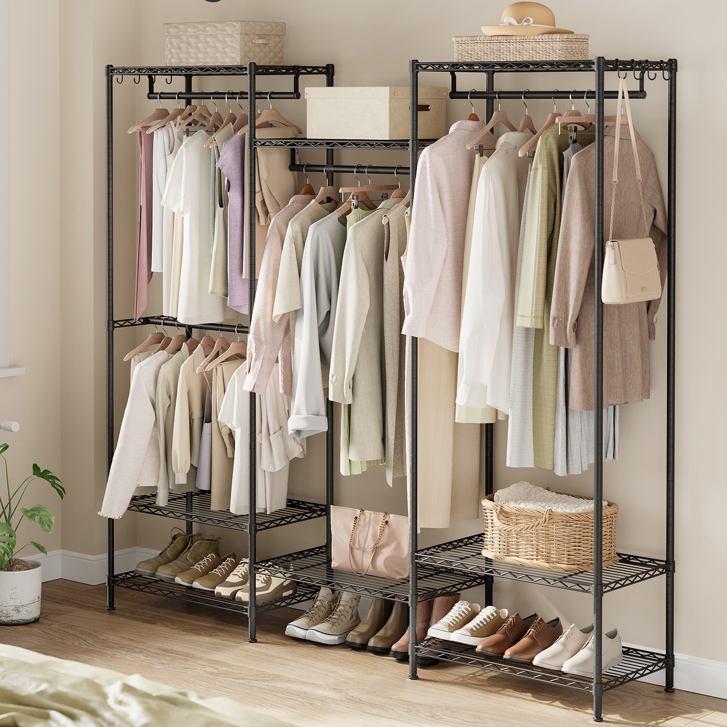 Kleiderständer Offener Kleiderschrank Garderobe - Temu Germany