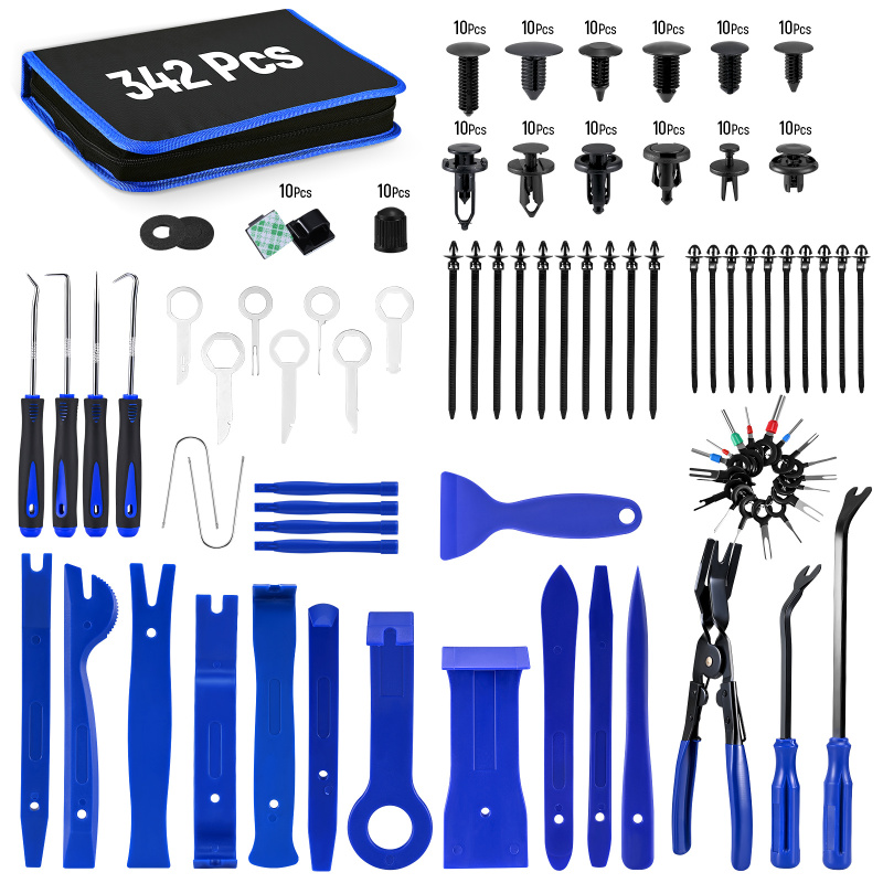 342 Pieces Car Disassembly Tool, Trim Wedges Trim Tool, Trim Removal ...