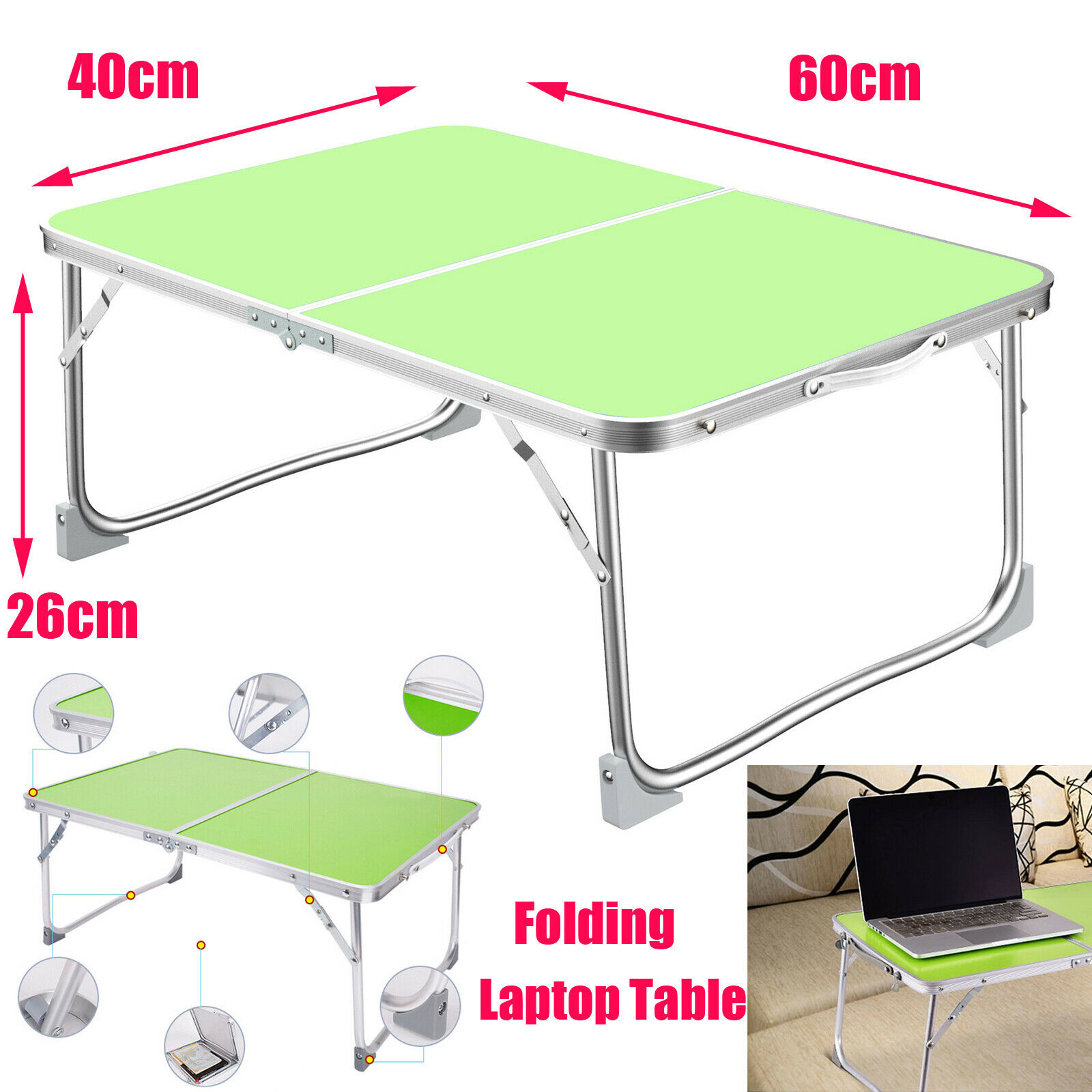 Small Foldable Computer Desk Study Folding Table No - Temu United