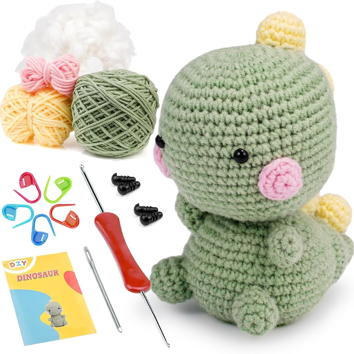 Crochet Kits For Beginners Adults, Crochet Animal Kit, Diy Crochet Kit ...