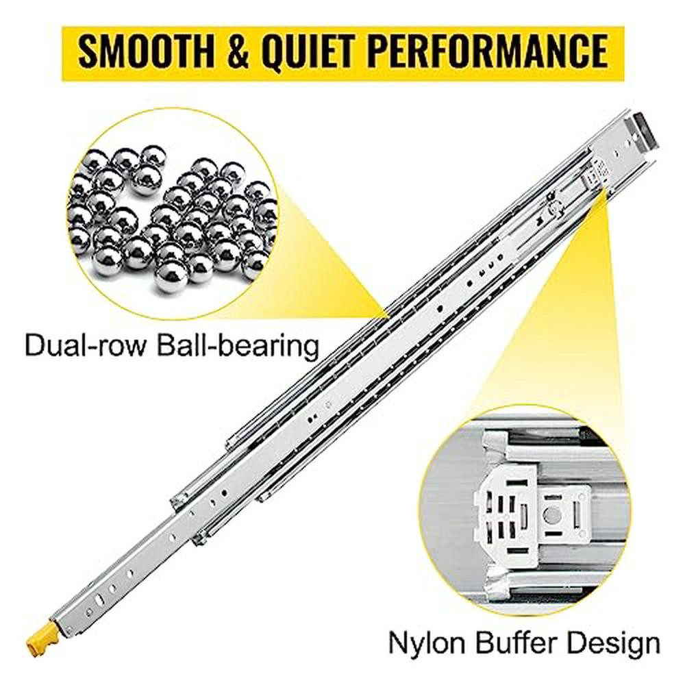 Locking Drawer Slides Heavy Duty Industrial Steel 500 Lbs - Temu United