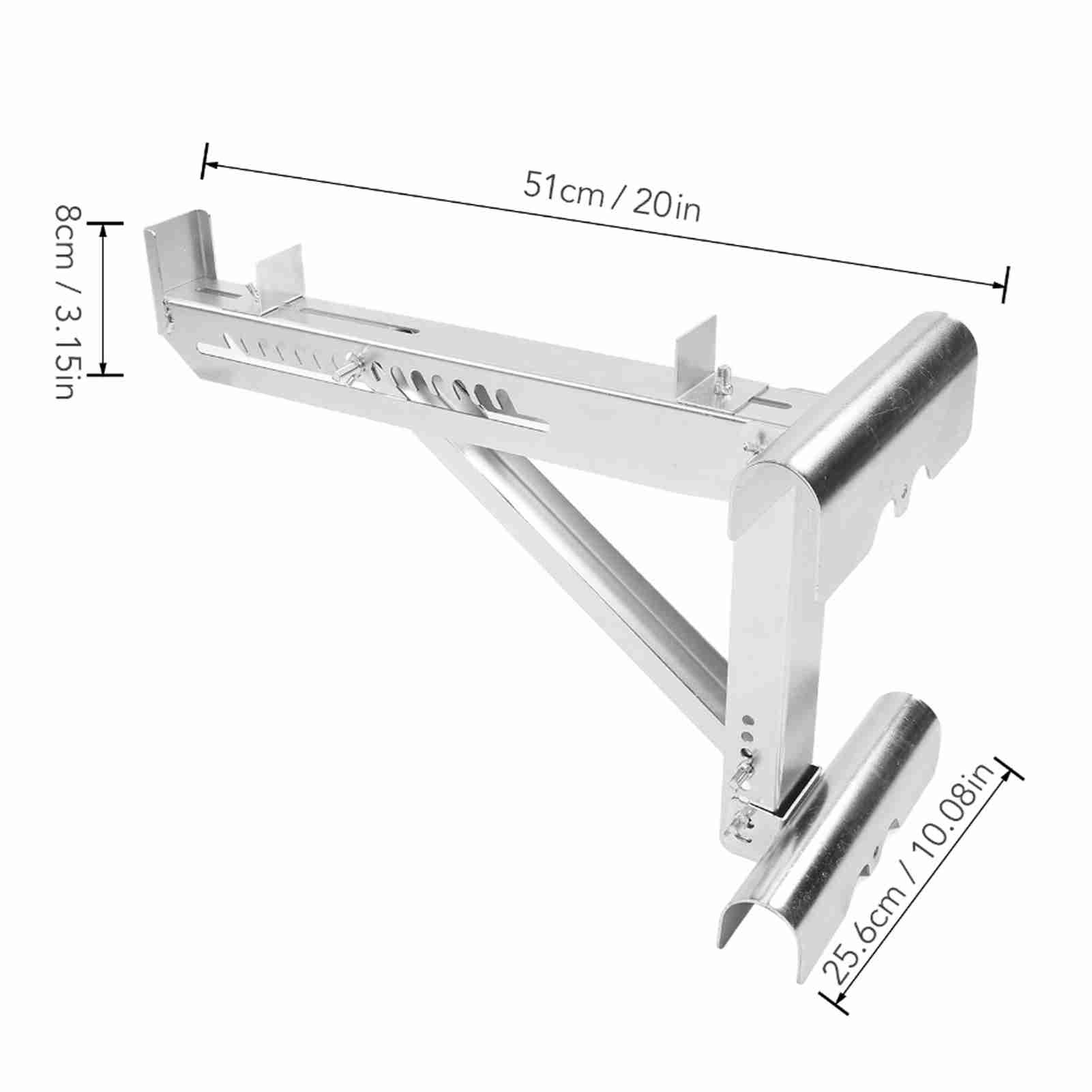 2pcs Ladder Jacks Adjustable Stabilizer Tripod Load Bearing Bracket ...