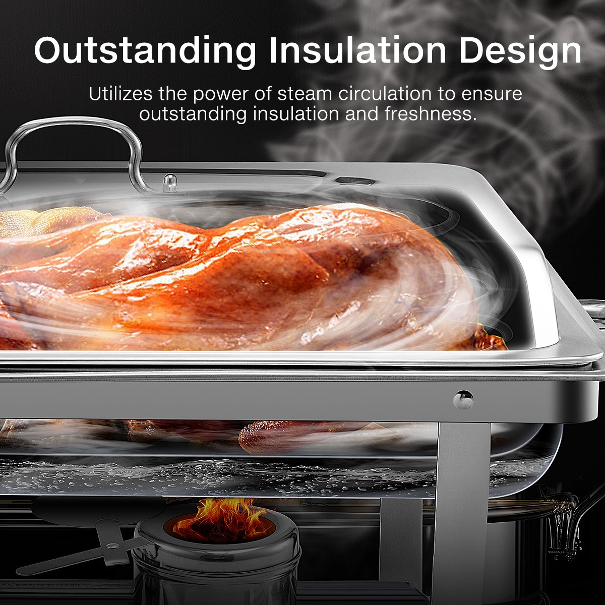 Chafing Dishes Buffet 9qt Chafing Dish Buffet Set Food - Temu United