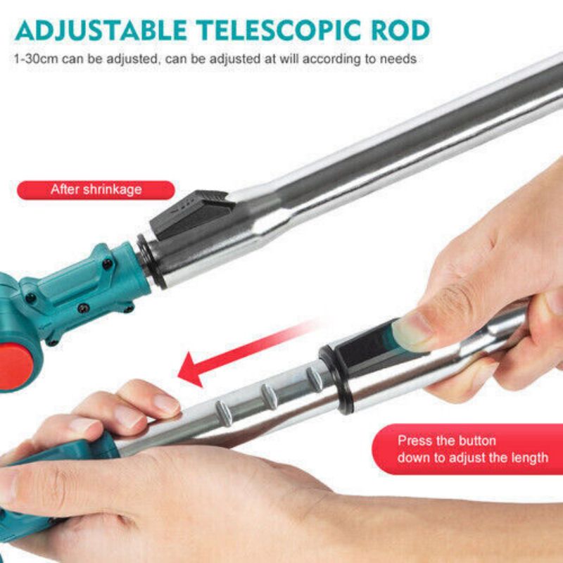 21v Cordless Electric Grass Trimmer Cutter Garden Edger +2 Battery ...