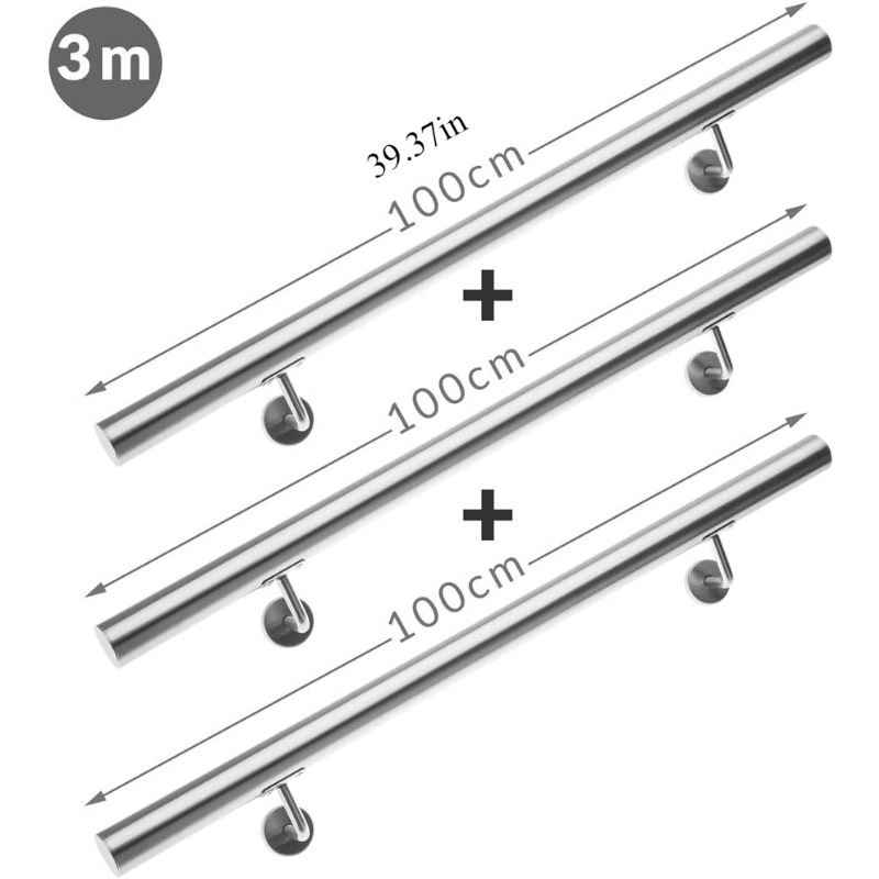 Stainless Steel Handrail V2a Railing Stair Rail Model - Temu United