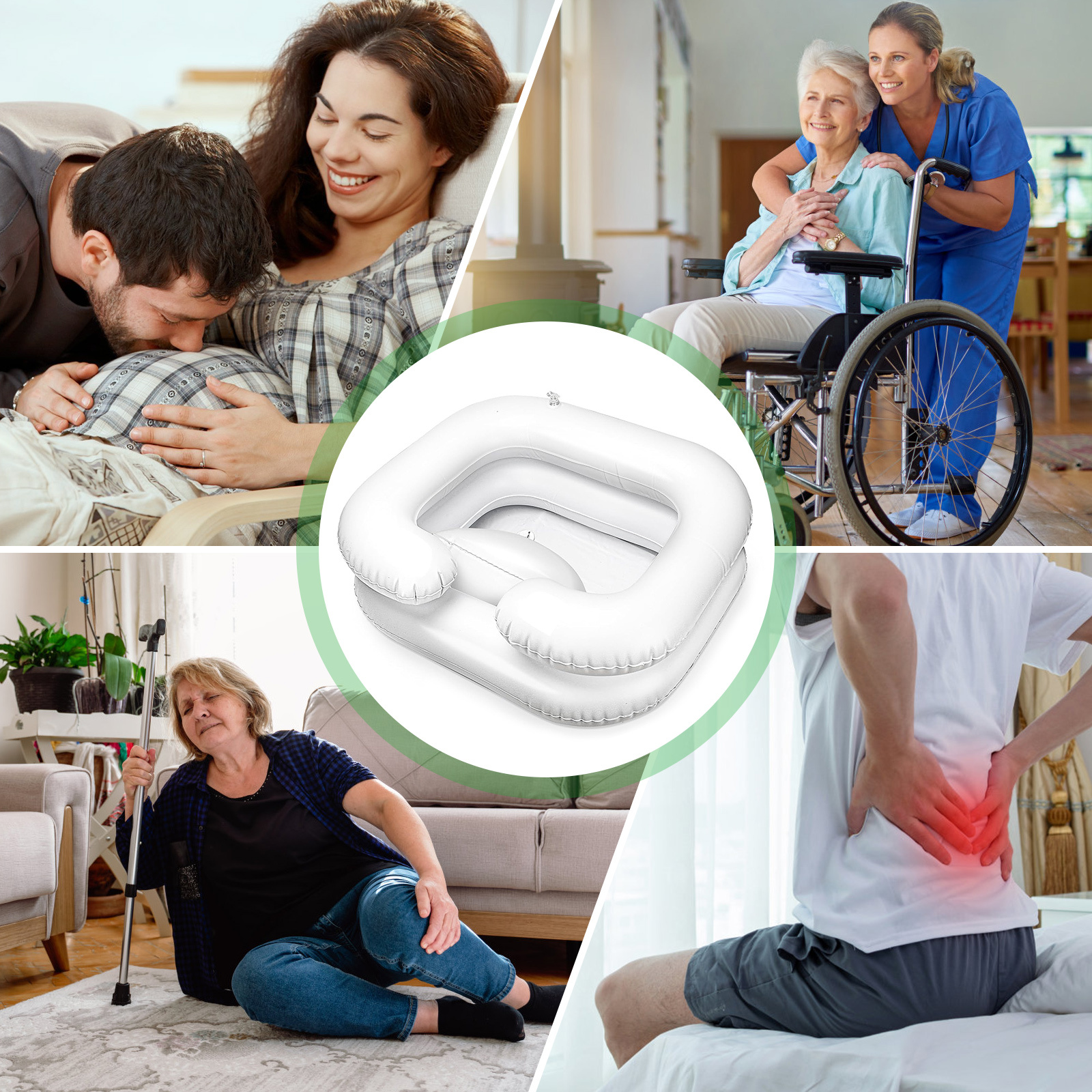 Hair Washing Basin Bedridden Shampoo Basin Drain Hose Shower - Temu Germany