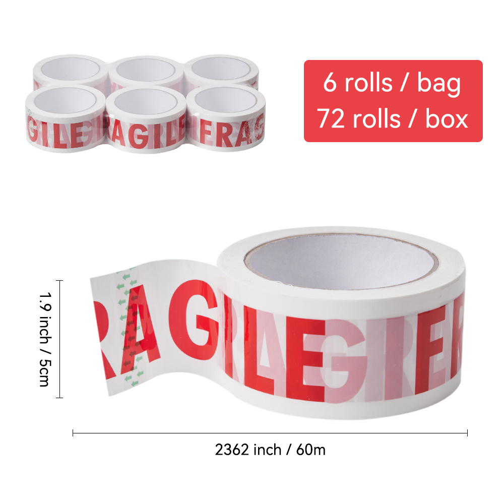 Letter Tape Six Rolls X 52um Letter Tape Packing Packages - Temu United