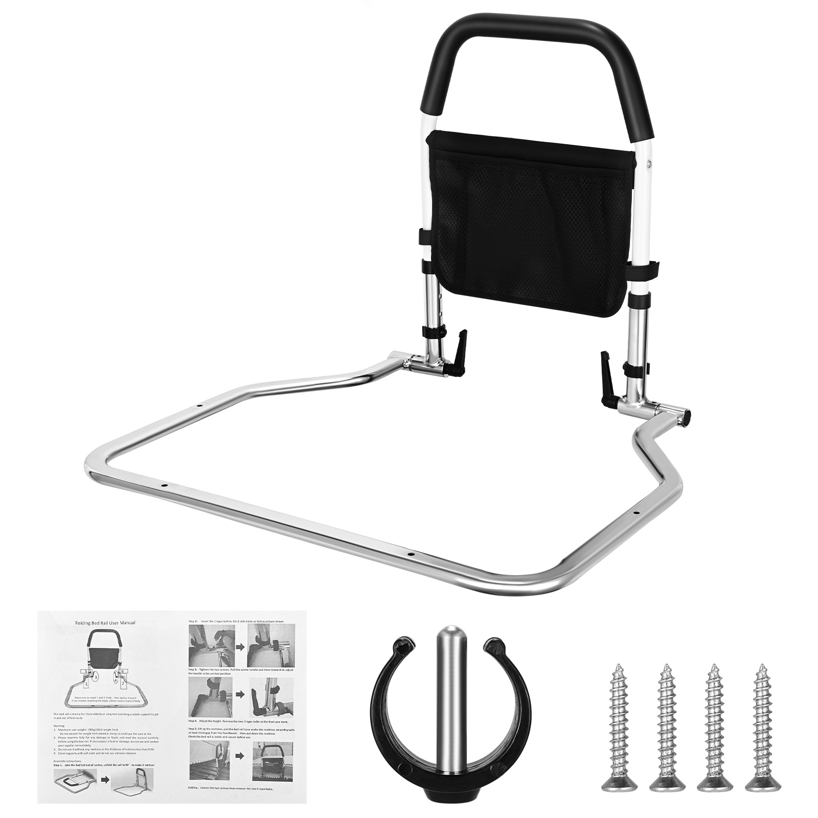 Anti falling Bed Rail Elderly Disabled Universal Adjustable - Temu Italy