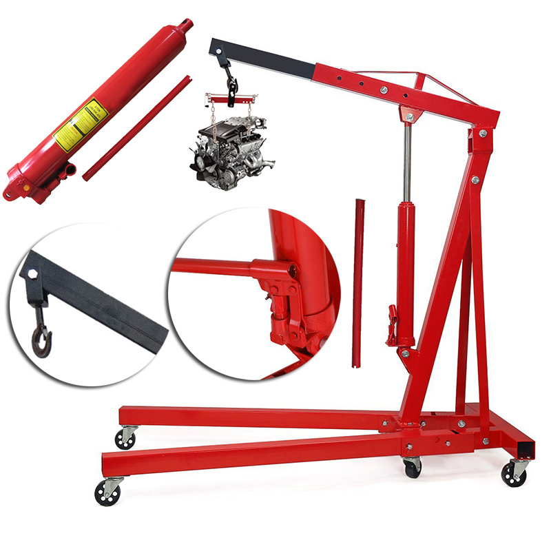 1 Ton Hydraulic Engine Set - Red, Gear Lifts, Workshop s. | Free ...