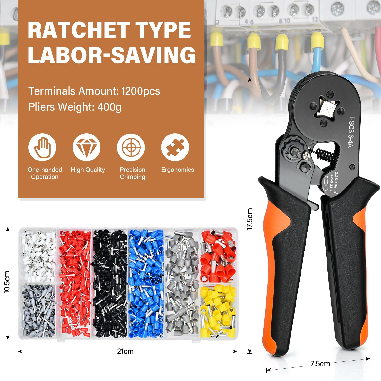 Crimping Pliers Set, Cable Lug Crimping Pliers, Crimping Pliers ...