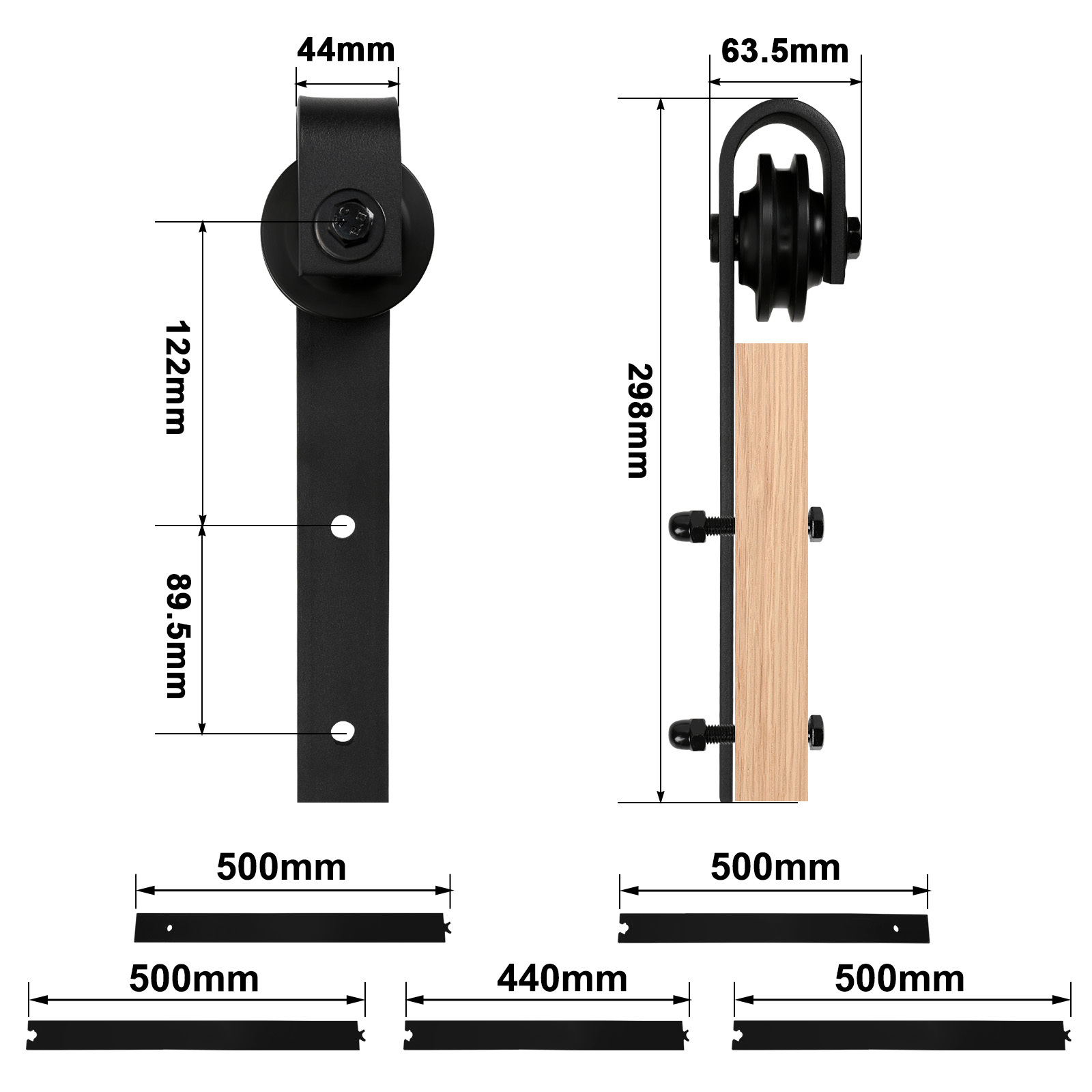 Sliding Sliding Door Roller Sliding Door Fitting - Temu Italy