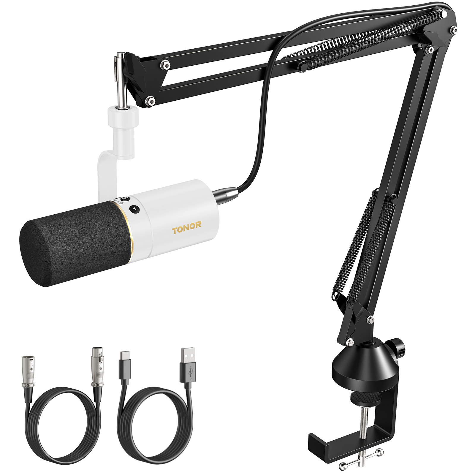Microphone Usb/xlr Pc Microfono Boom Arm Stand - Temu United