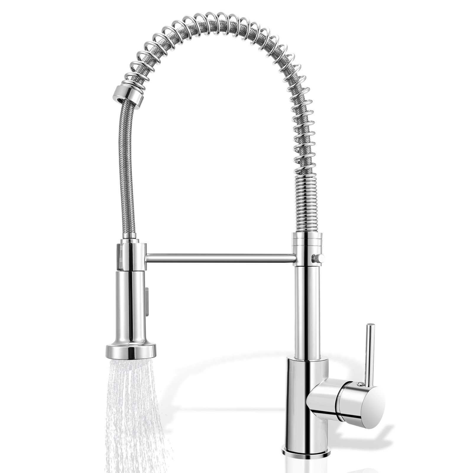 Kitchen Sink Mixer Tap Pull Sprayer Commercial - Temu United Kingdom