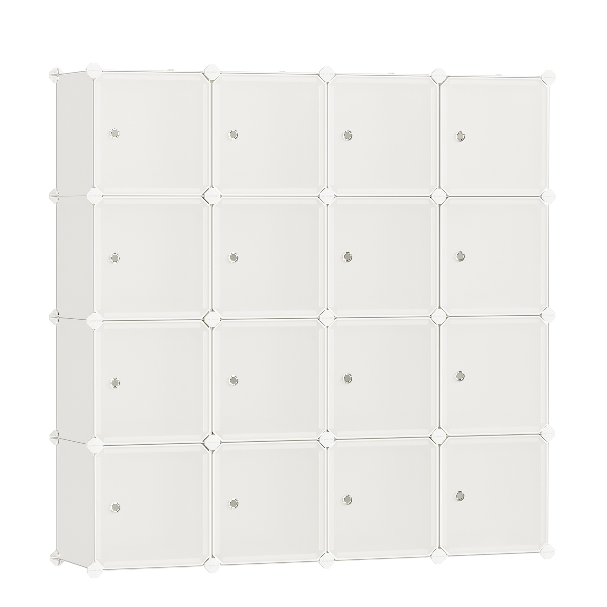 16 cube Storage Shoe Rack Stackable Cubes - Temu ed