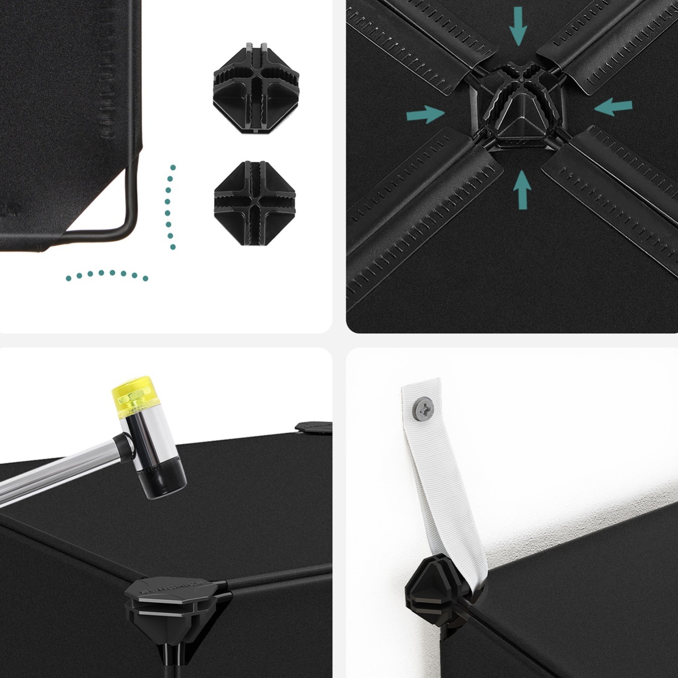 16-cube Storage Unit, Shoe Rack, Diy Shelving System, Stackable Cubes ...