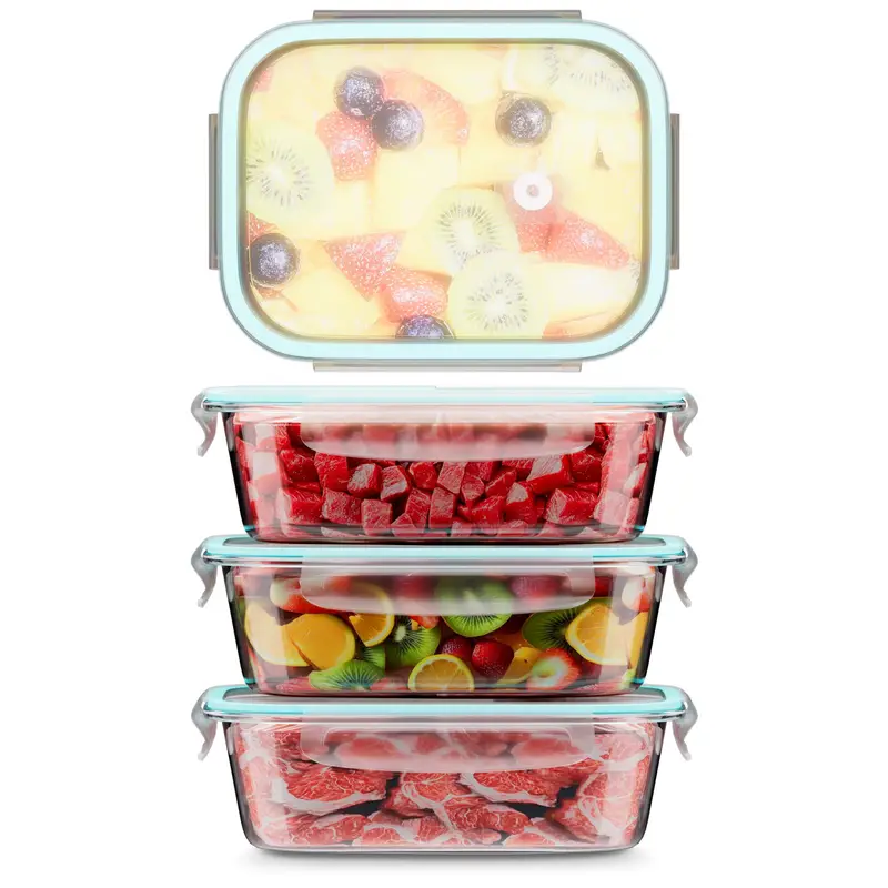 Glass Sets Lids *4 Glass Food Containers Lids Glass - Temu United Kingdom Glass Sets Lids *4 Glass Food Containers Lids Glass - Temu United Kingdom