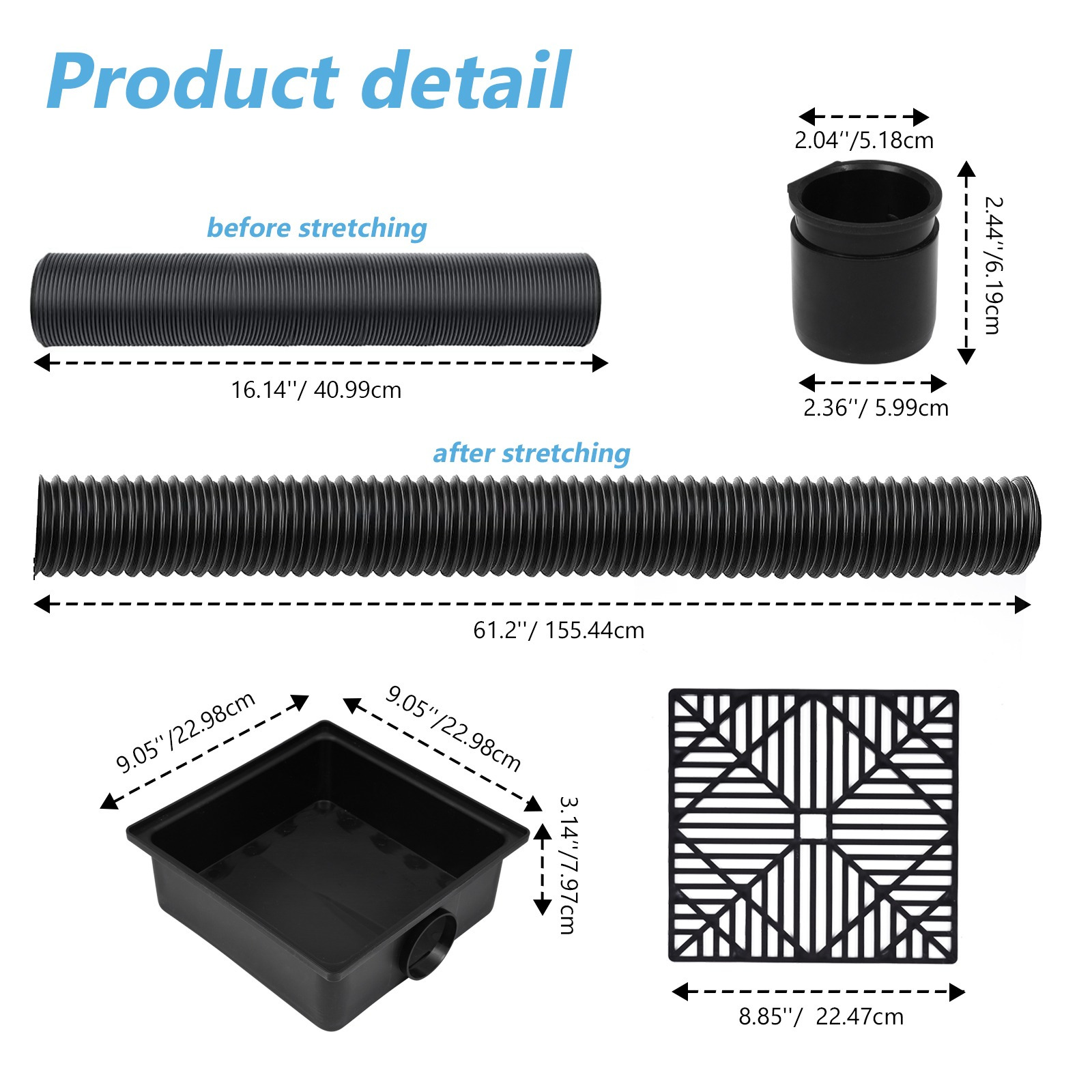 Downspout Extension Kit gutter Downspout Extensions Set - Temu United ...