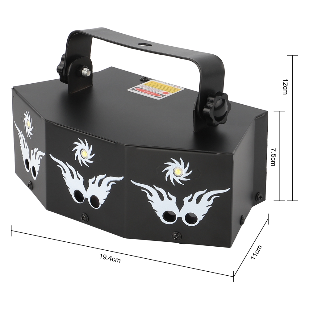 Stage Lighting 9 eye Laser Light Dmx Scan Projector Strobe - Temu United