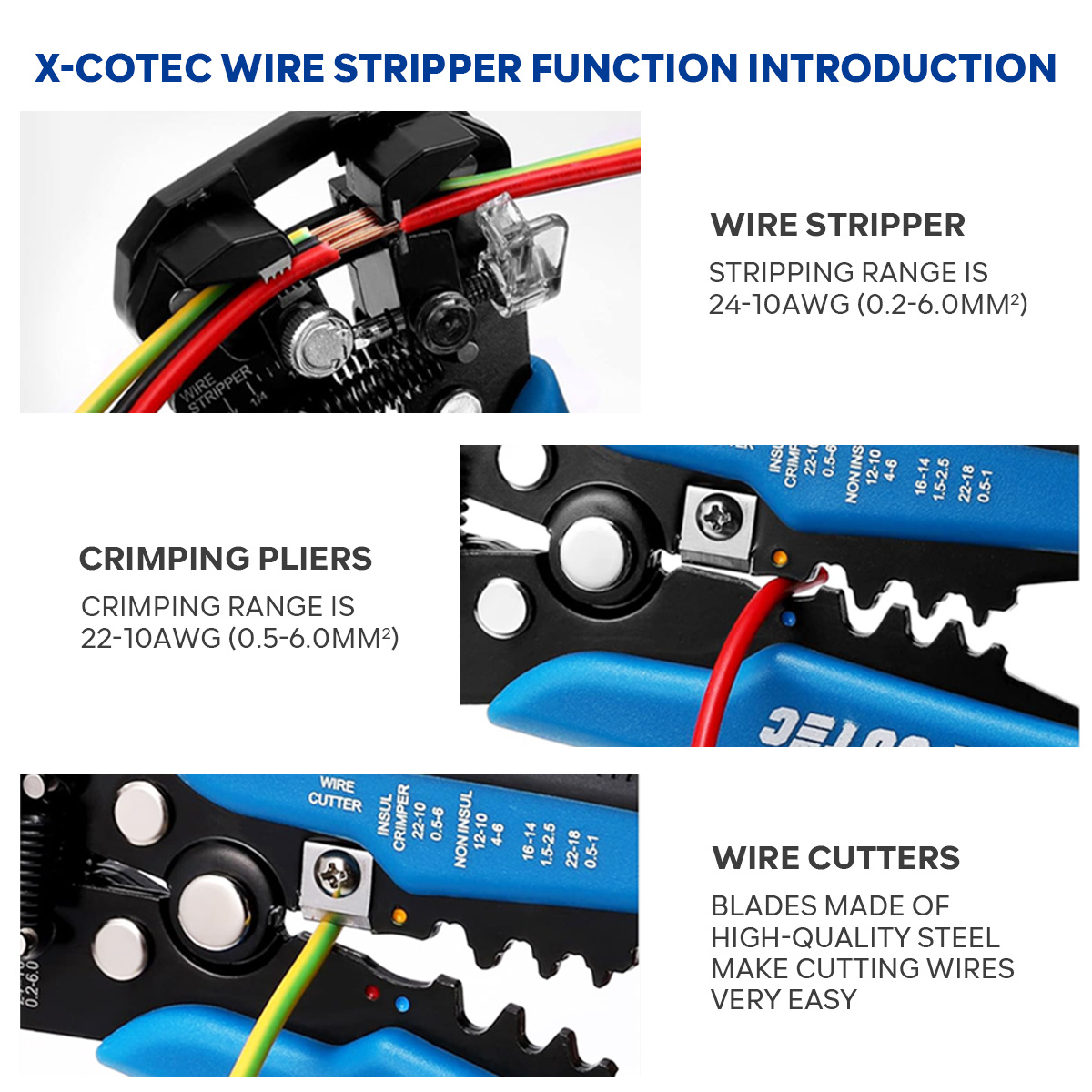 Wire Stripper Automatic Wire Strippers Professional - Temu United Kingdom