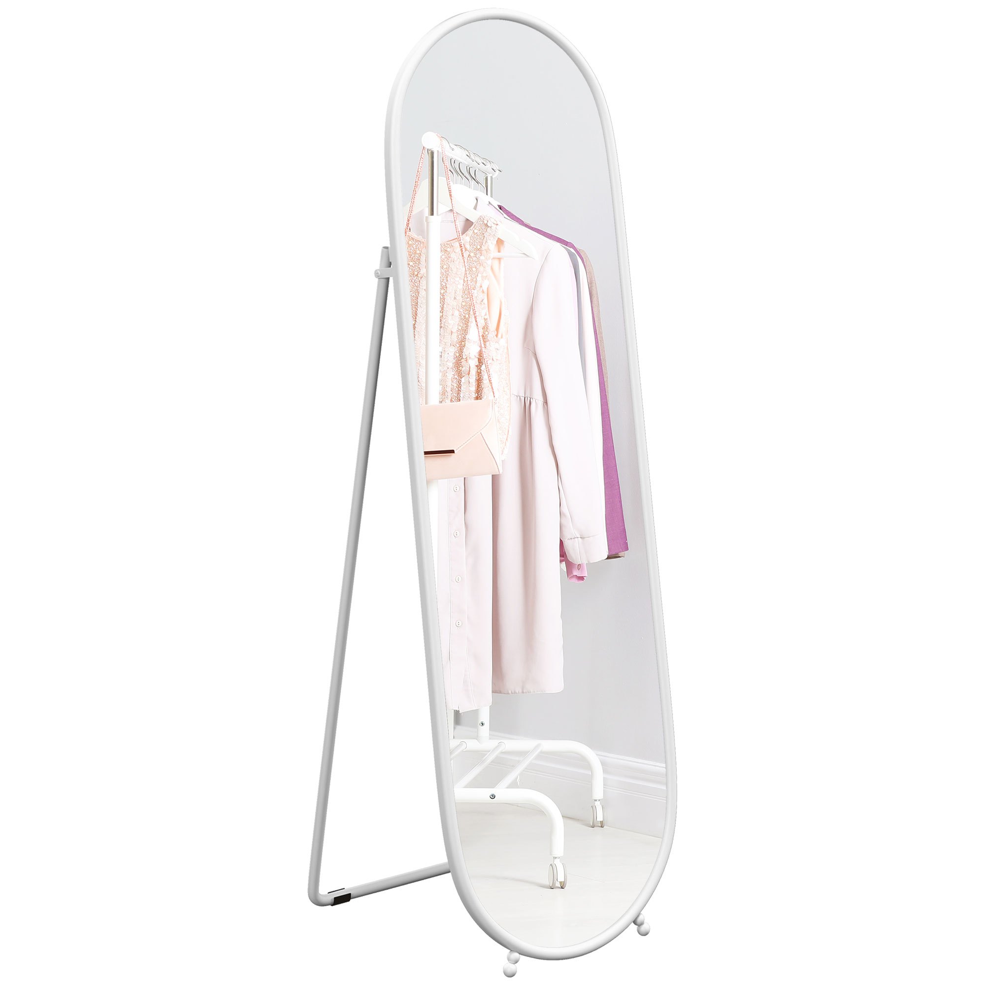 Full Length Mirror Floor Standing Wall mounted Leaning Wall - Temu ...