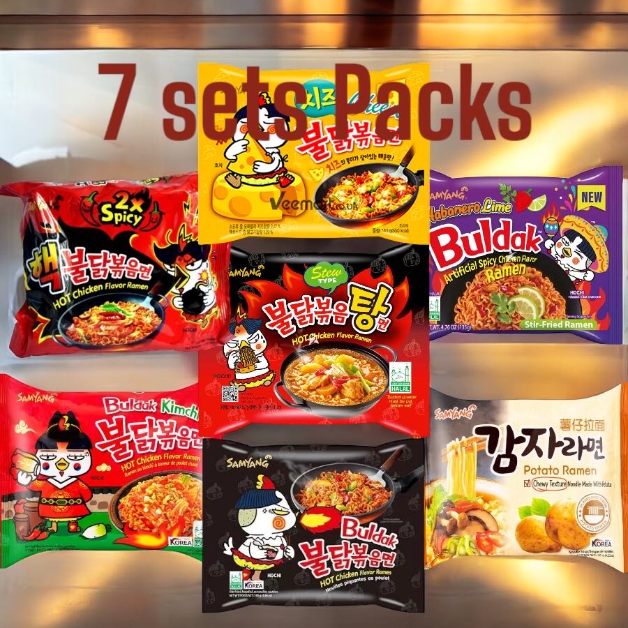 7x Noodles Buldak Noodles Super - Temu United