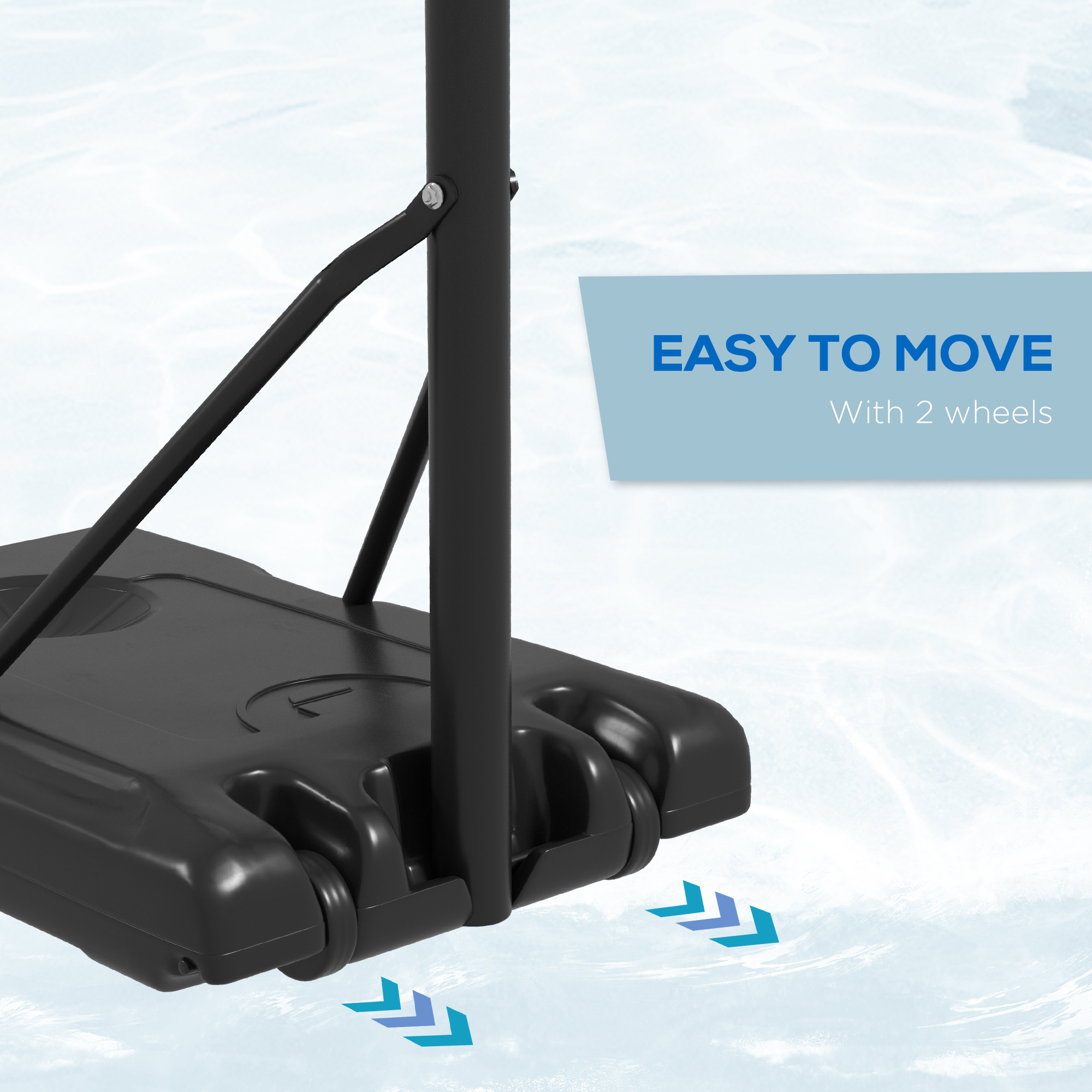 Height Adjustable Basketball Hoop And Stand, Freestanding Basketball ...