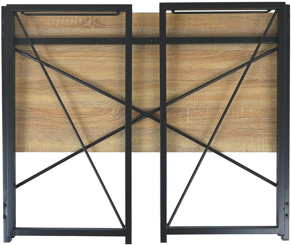 Folding Desk Workstation Foldable Computer Desk For Office Home Study ...