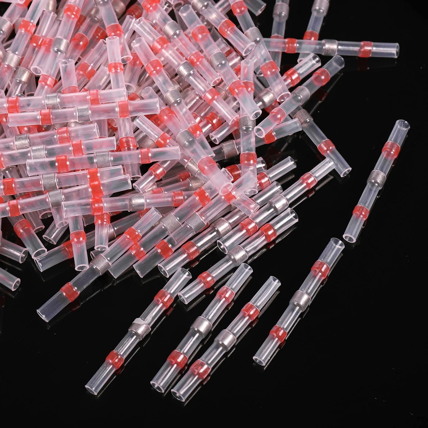 180pcs Waterproof Connectors Heat Shrink Electrical Connectors Solder ...