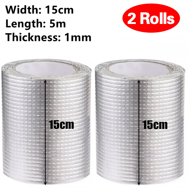 5m Super Waterproof Tape Magic Leak Roof Pipe Butyl Repair Tape ...