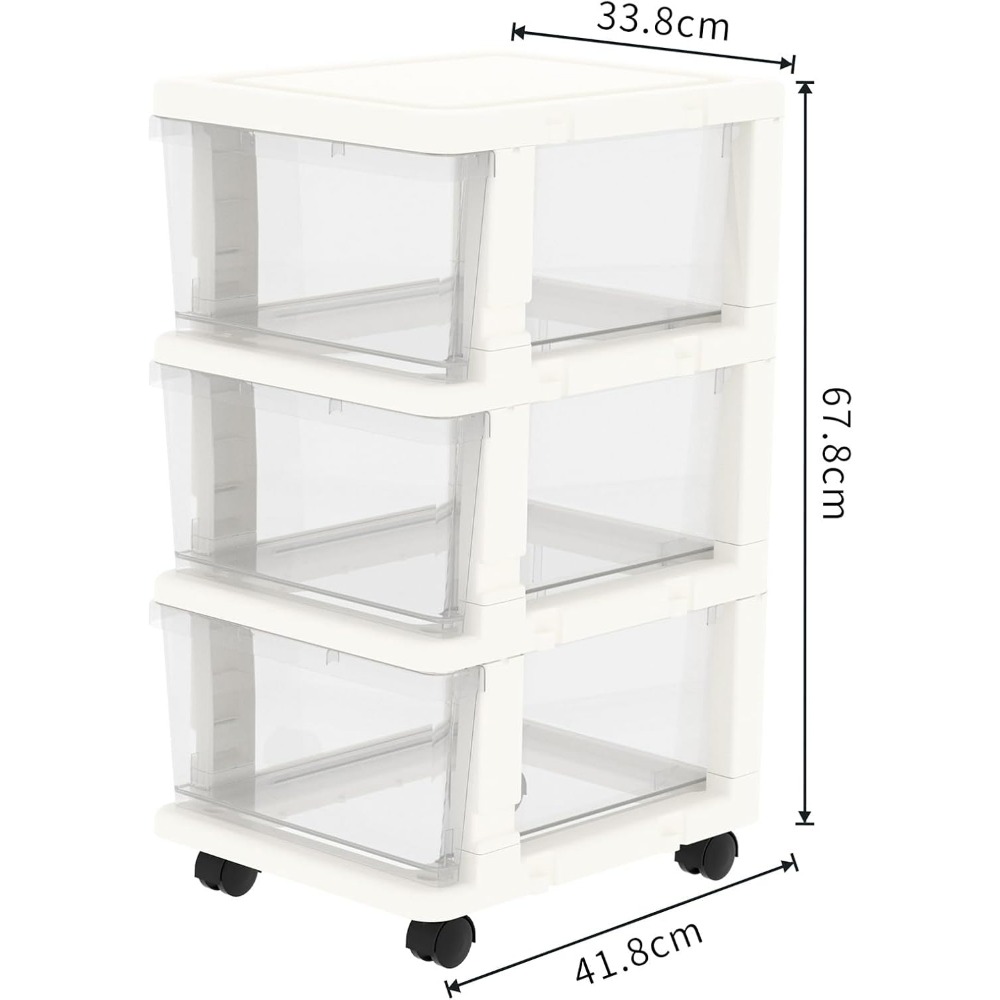 Plastic Storage Drawers Unit, Storage Drawer On Locking Wheels, Tower ...
