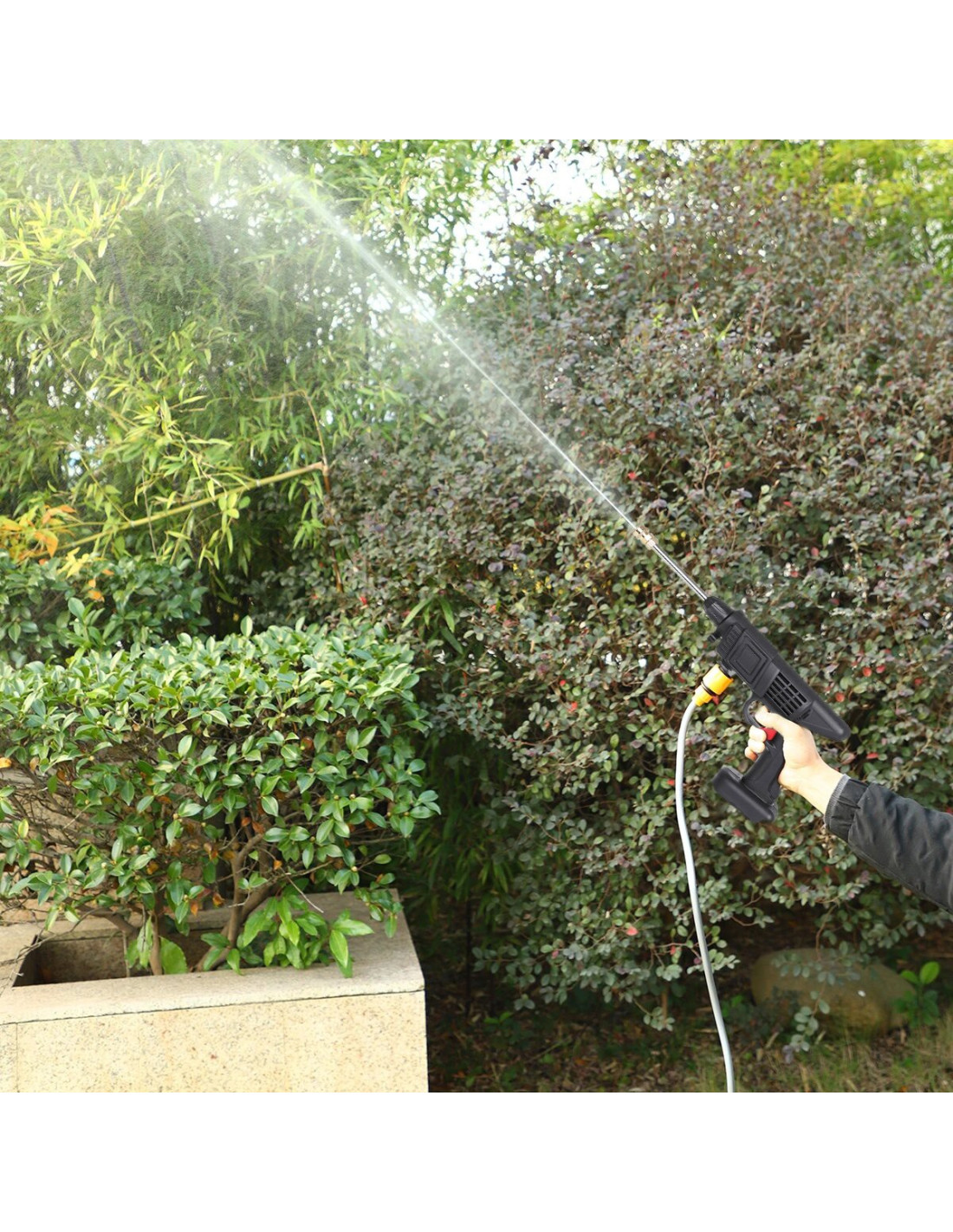 High Pressure Electric Pressure Washer Rechargeable Car Wash Gun ...