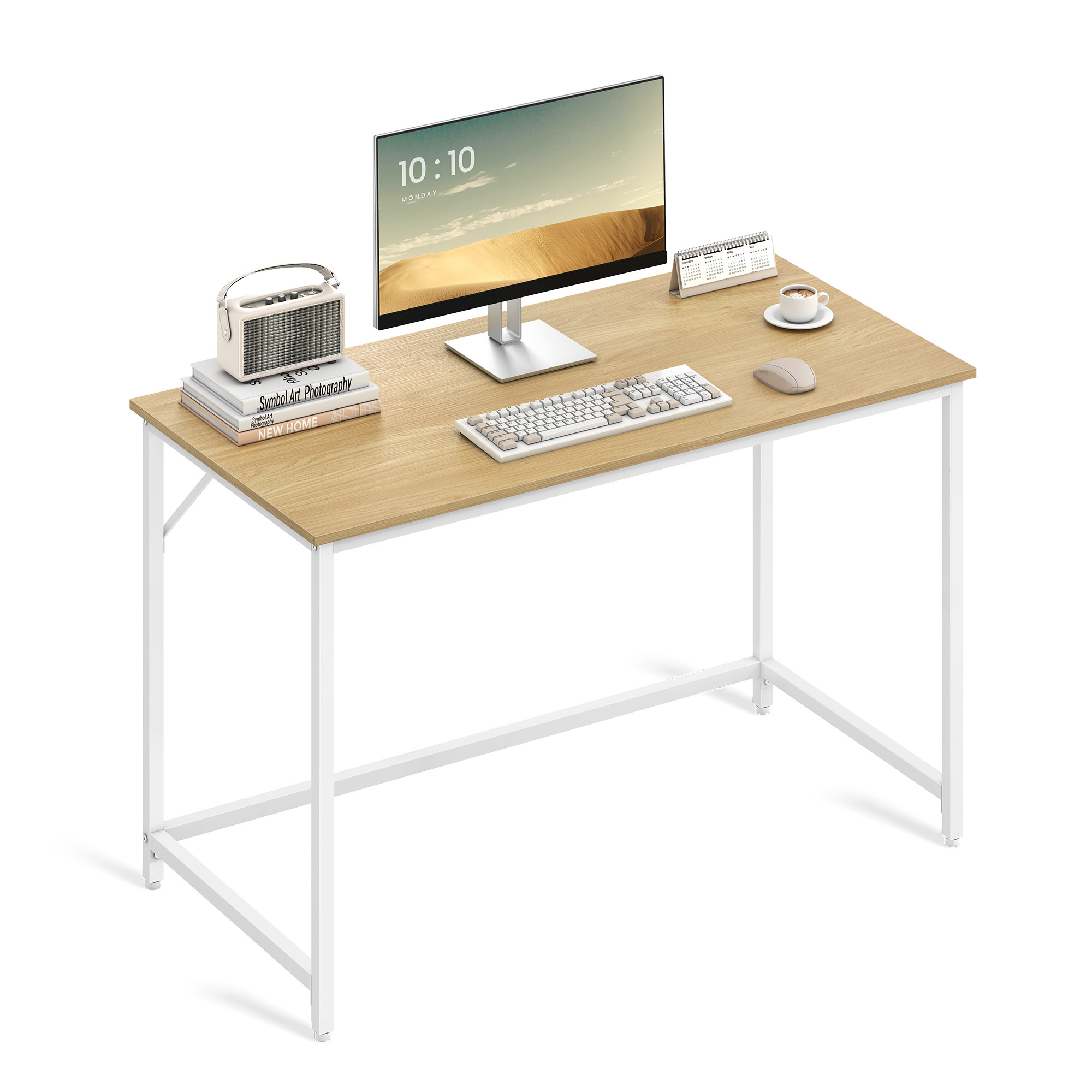 Vasagle Desk, Table, Workstation, For Desk, Bedroom, 60 X 120 X 76 Cm ...