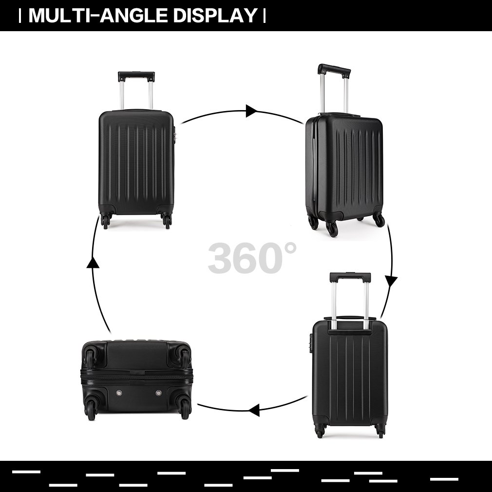 Luggage Set Suitcases Lightweight Abs Hard Shell Cabin Carry - Temu United