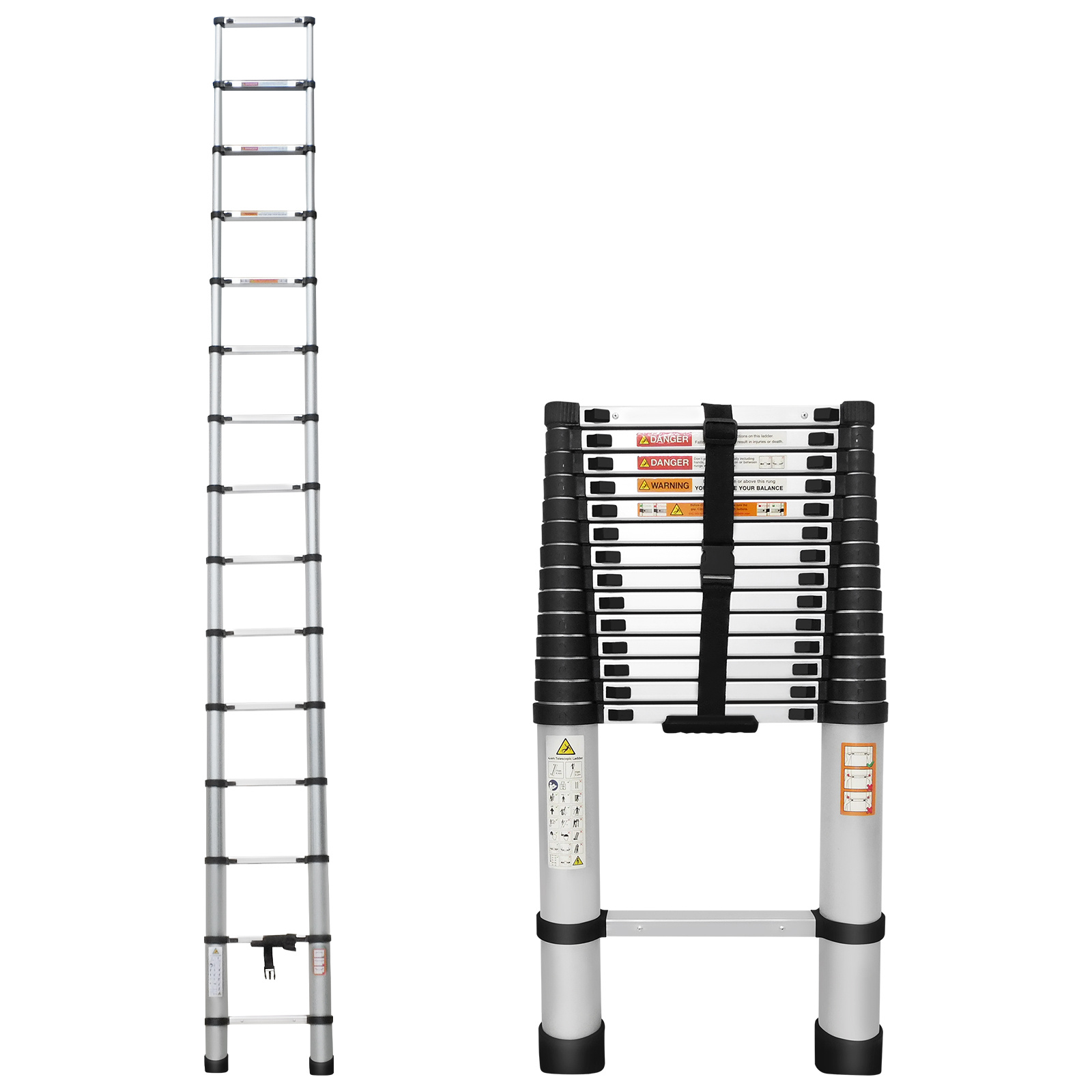 Aluminum Telescopic Ladder Aluminum Folding Ladder Non slip - Temu Germany