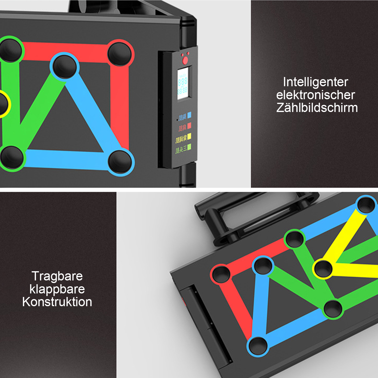 Push-up Board Training System For Multifunctional Home & Gym Exercise ...