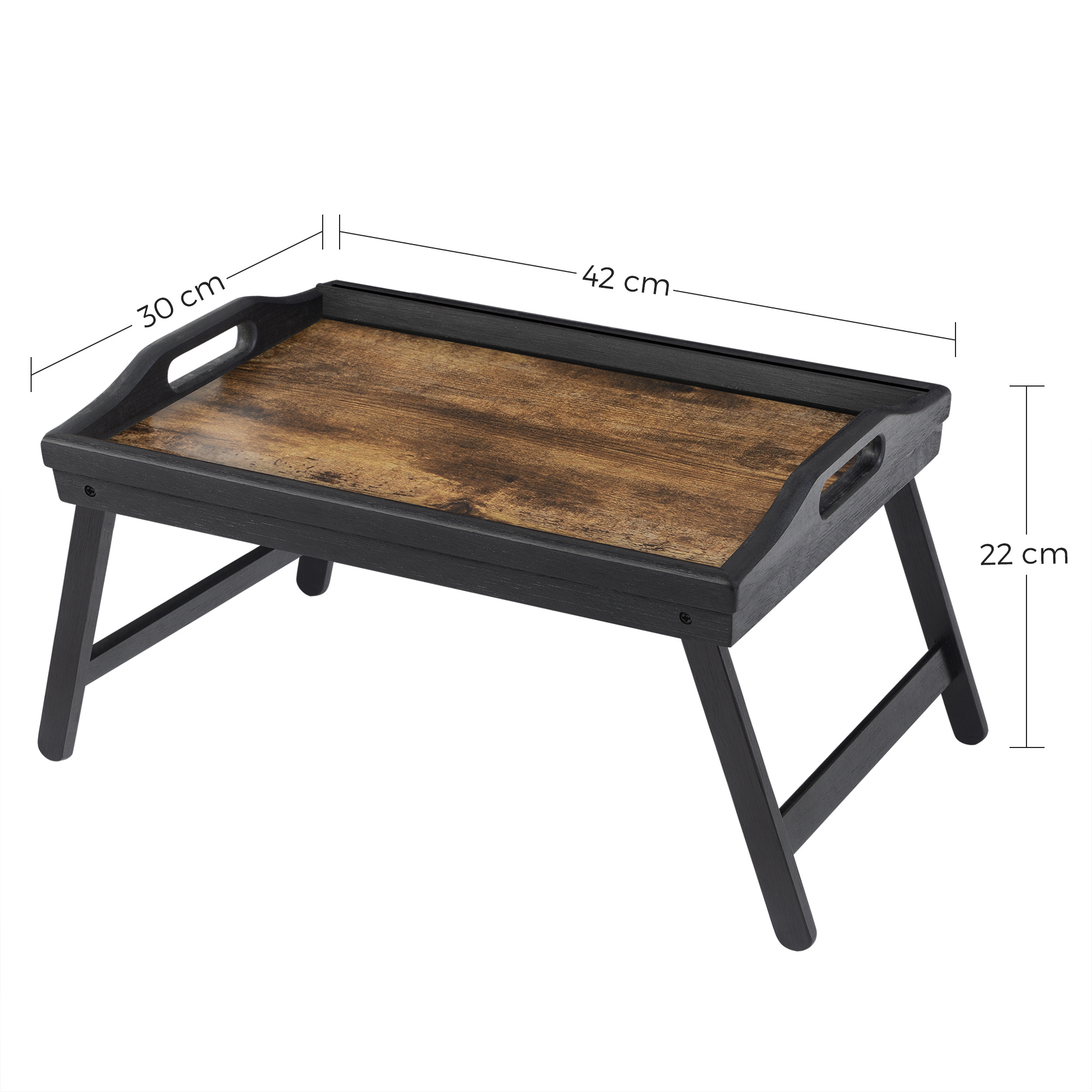 Bed Tray Table Bamboo Folding Legs Tray - Temu United
