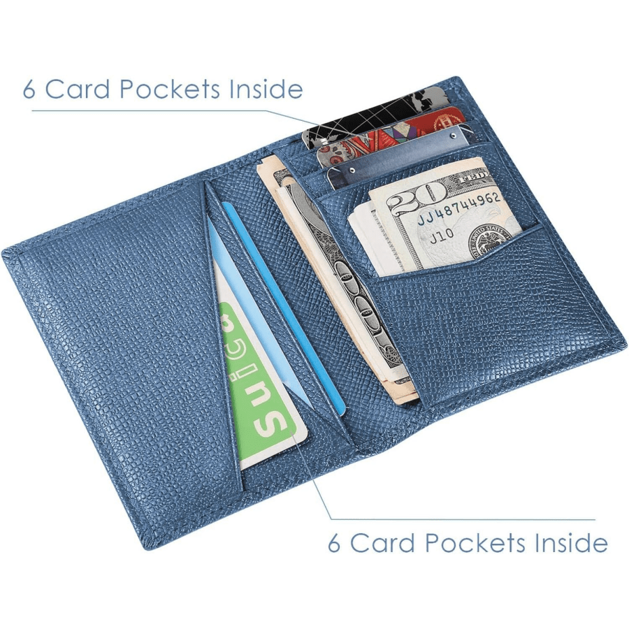 Credit Card Holder, Rfid Blocking, Bifold Wallet Men Genuine Leather ...