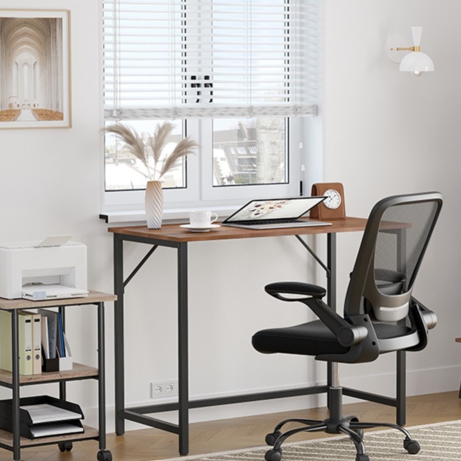 Vasagle Office Desk Table Workstation Small 100 X 50 X 75 Cm For Office ...