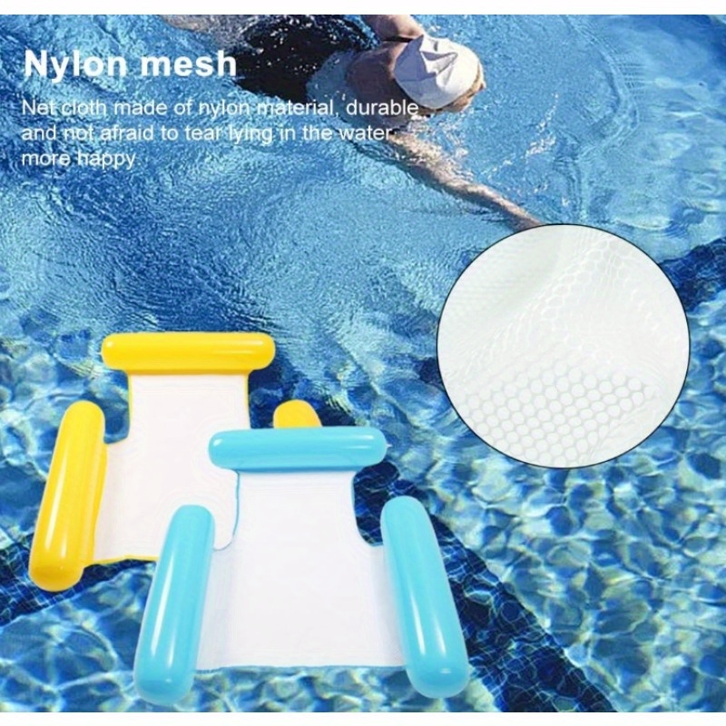 4/3/2/1pcs Inflatble Pool Float Hammock, Portable Floating Bed Lounge ...