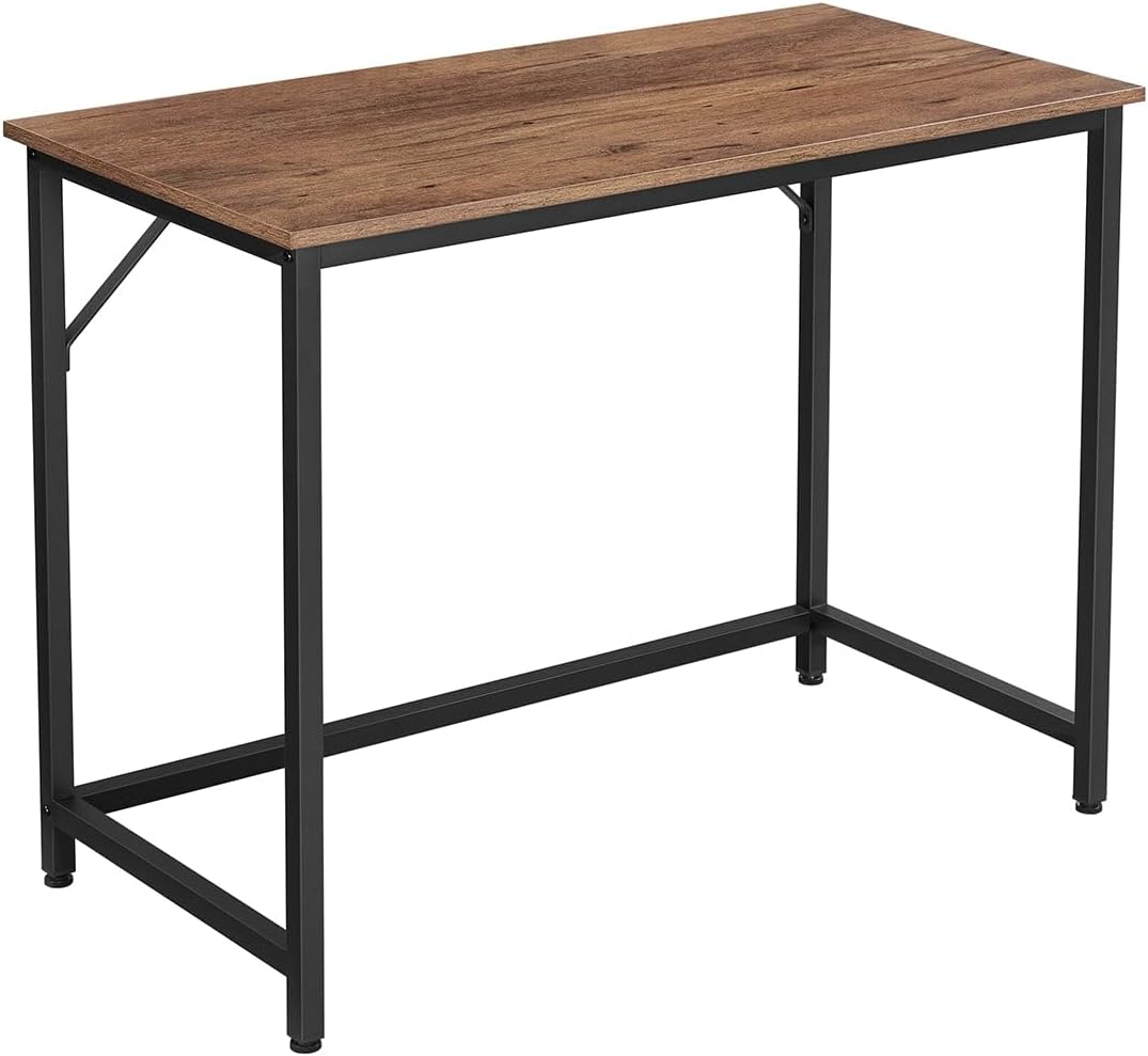 Vasagle Office Desk Table Workstation Small 100 X 50 X 75 Cm For Office ...