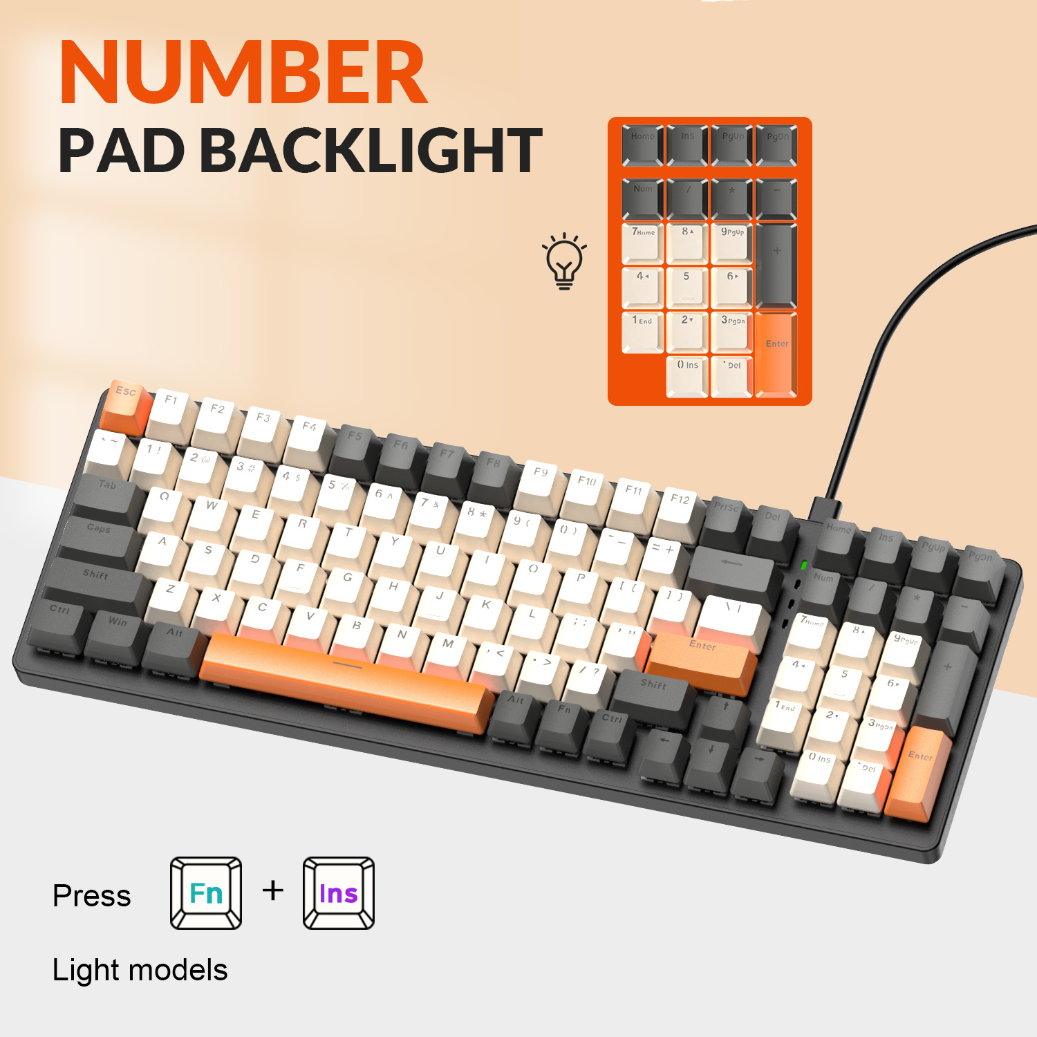 Keyboard Usb C Mechanical Keyboard Linear Switch - Temu United