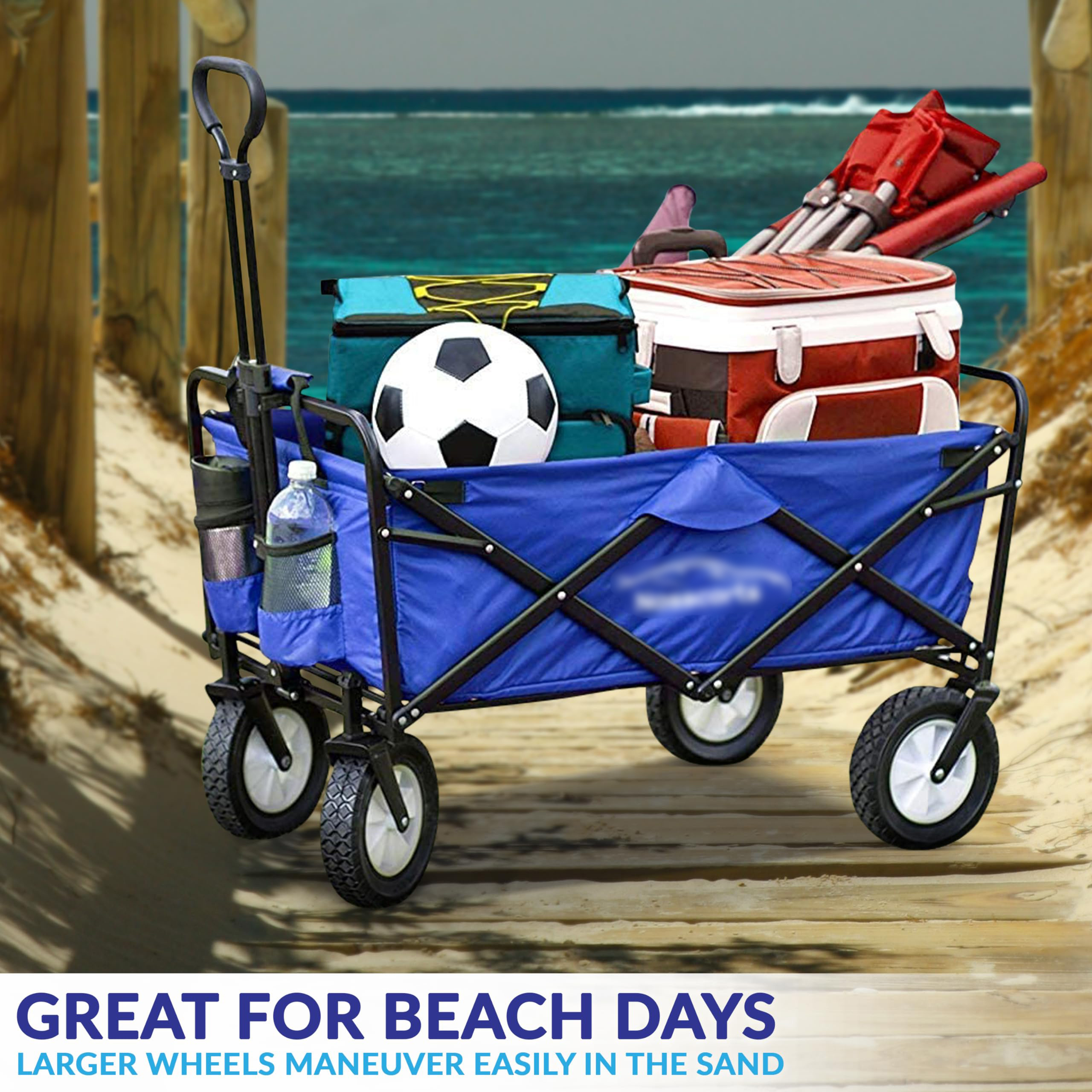 Multi-purpose Utility Cart - Off-road Wagon, Multi-terrain Trolley ...