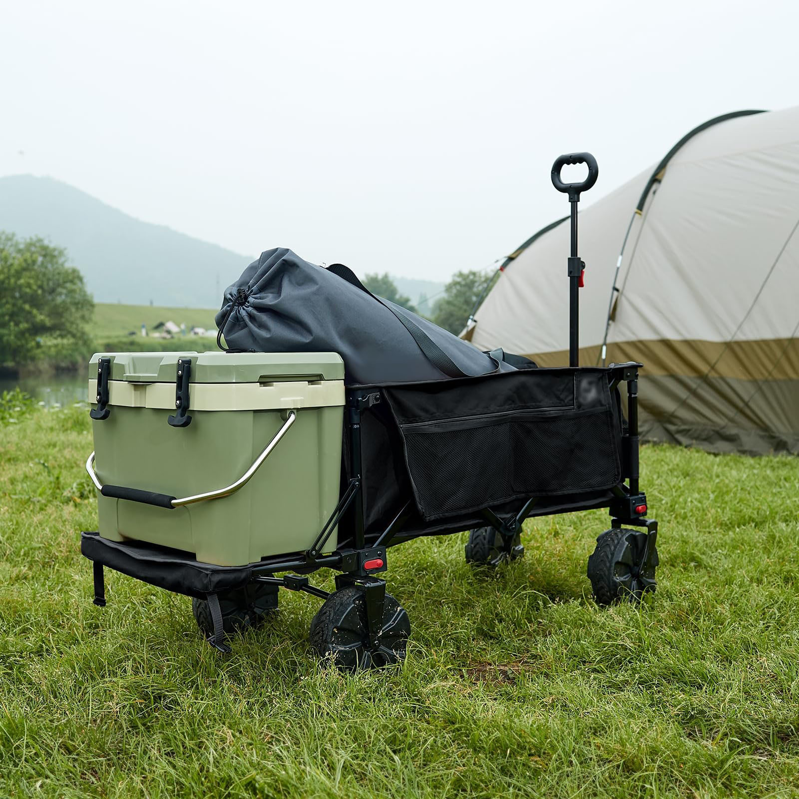 Festival Trolley Folding Cart Adjustable - Temu United