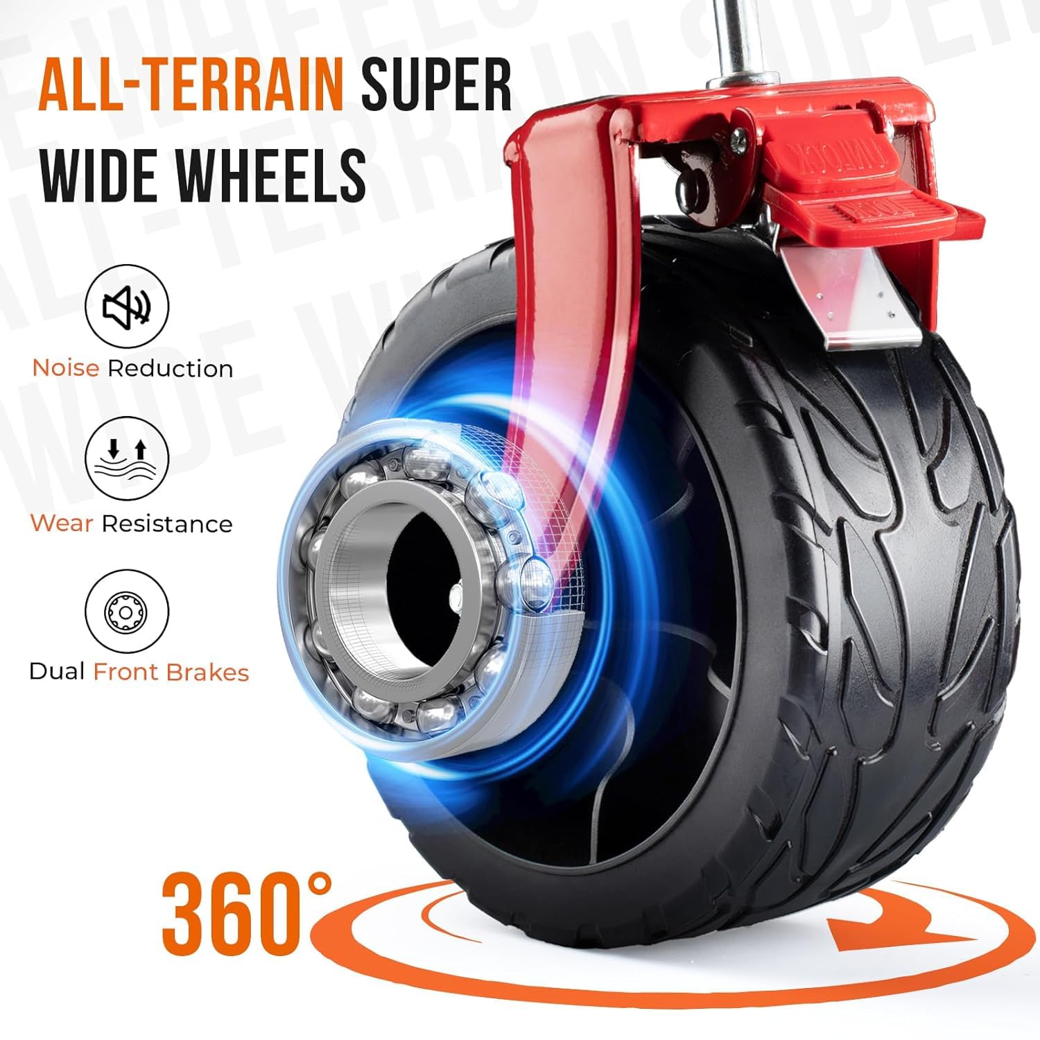 Festival Camping Folding Trolley terrain Extra Wide Wheels - Temu ...