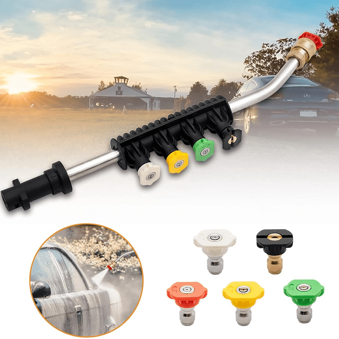 Pressure Washer Lance Extension Wand, Replacement Spray Wand Wash Lance ...