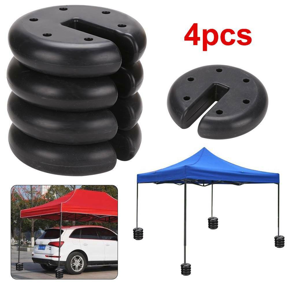 Gazebo Weight Parasol Stand Bases Set Of 4 Heavy Duty Garden Anchor ...