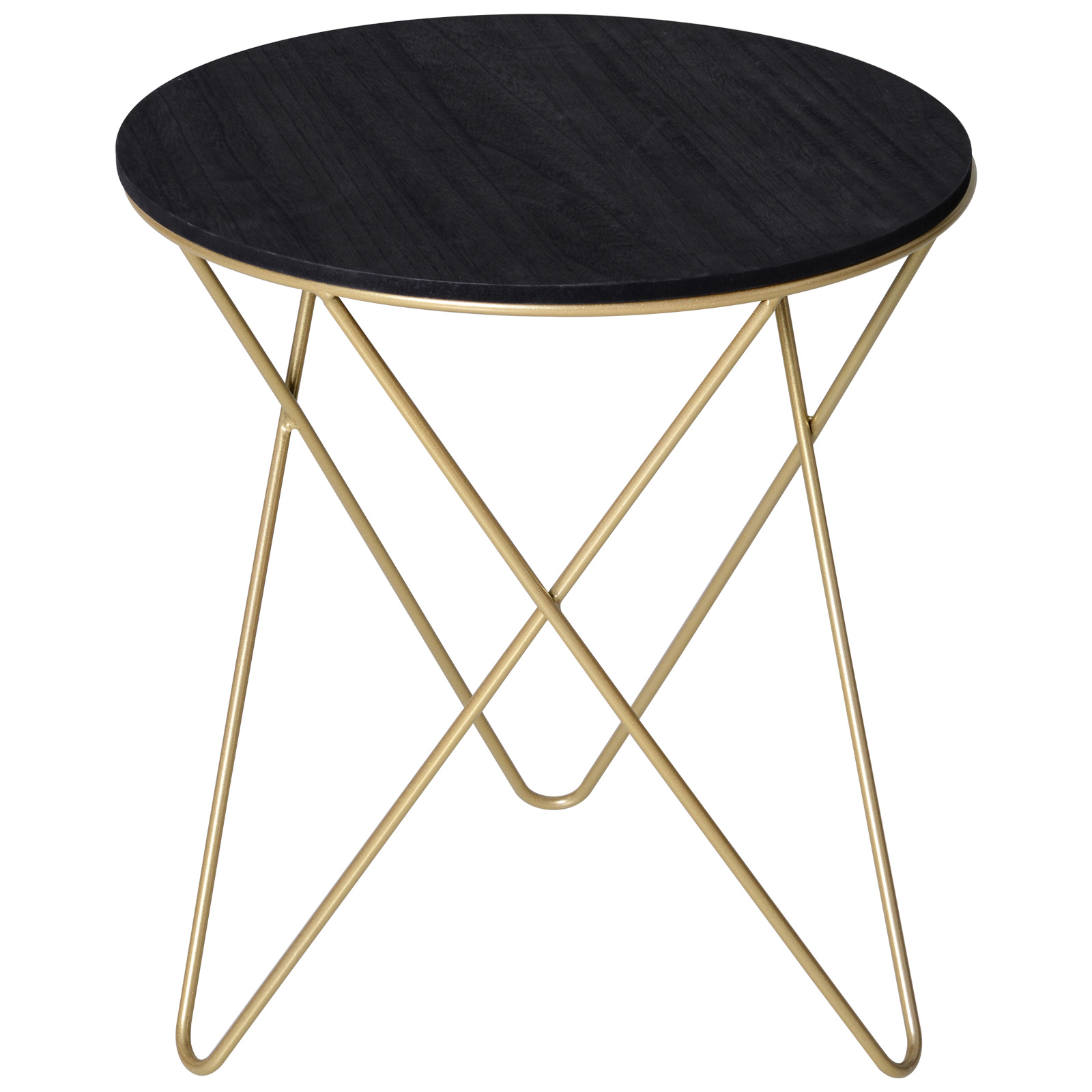 Round Coffee Table Sofa End Table Metal Legs Modern - Temu United