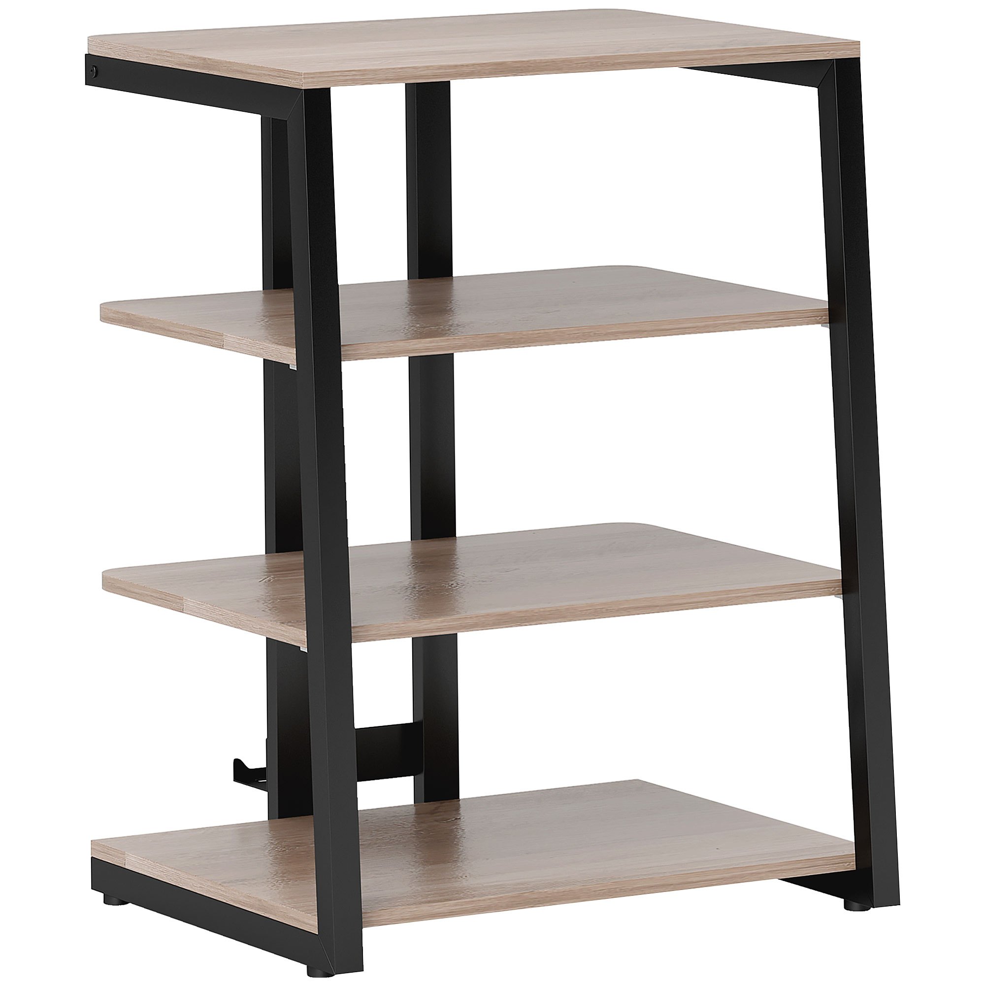 Wooden Record Player Stand - United