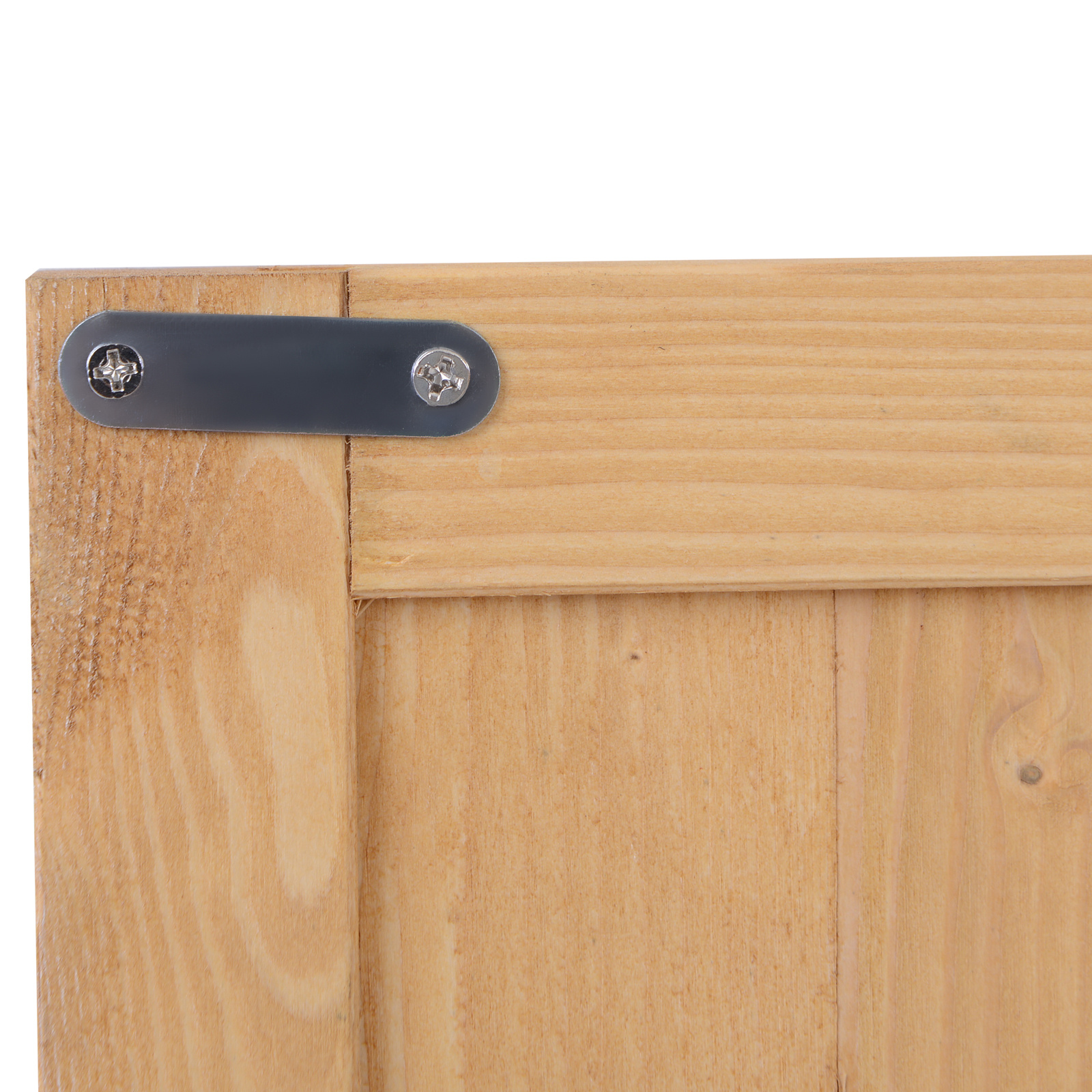 Wooden Garden Storage Shed With Hinged Roof And Shelves, Outdoor ...