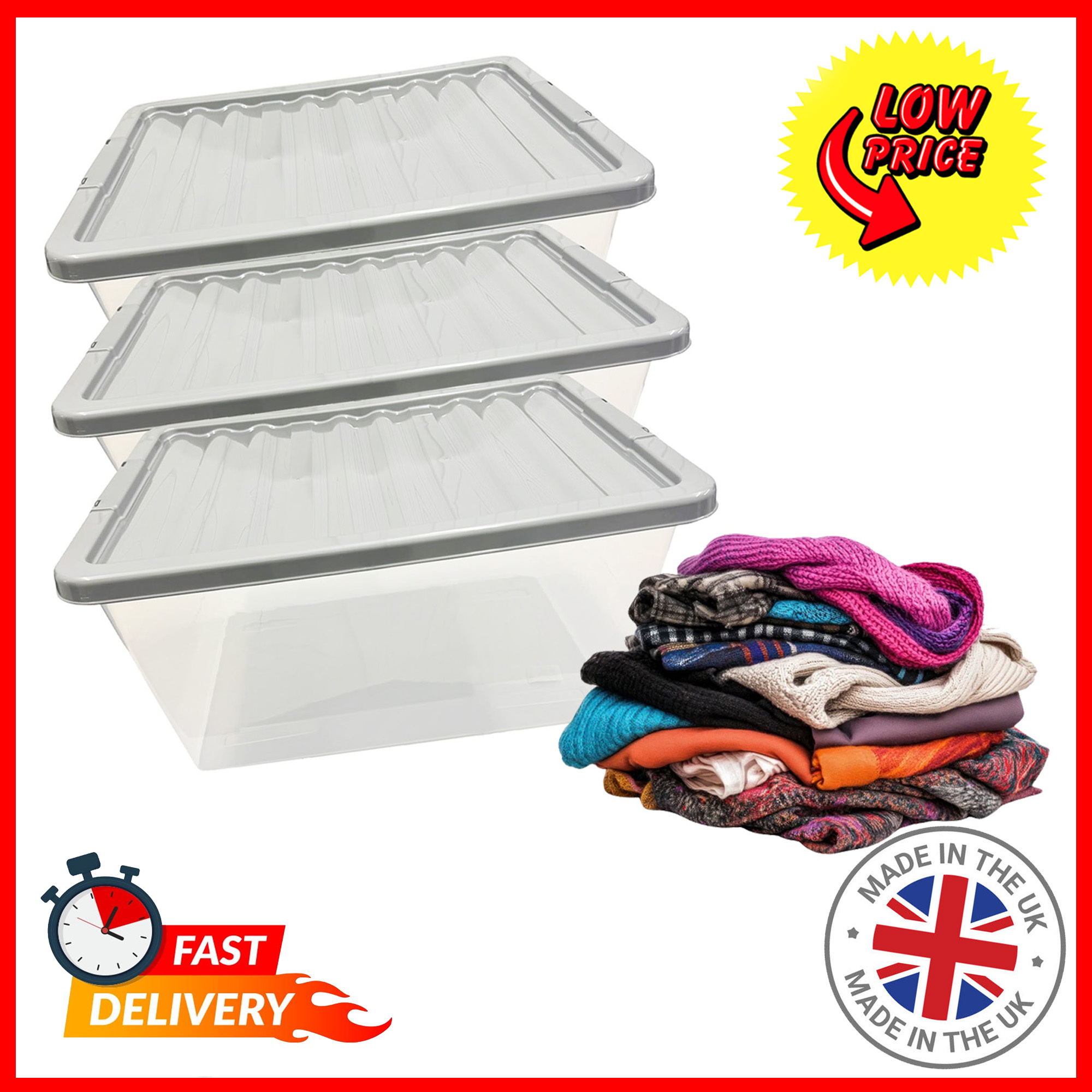 plastic storage boxes - United Kingdom